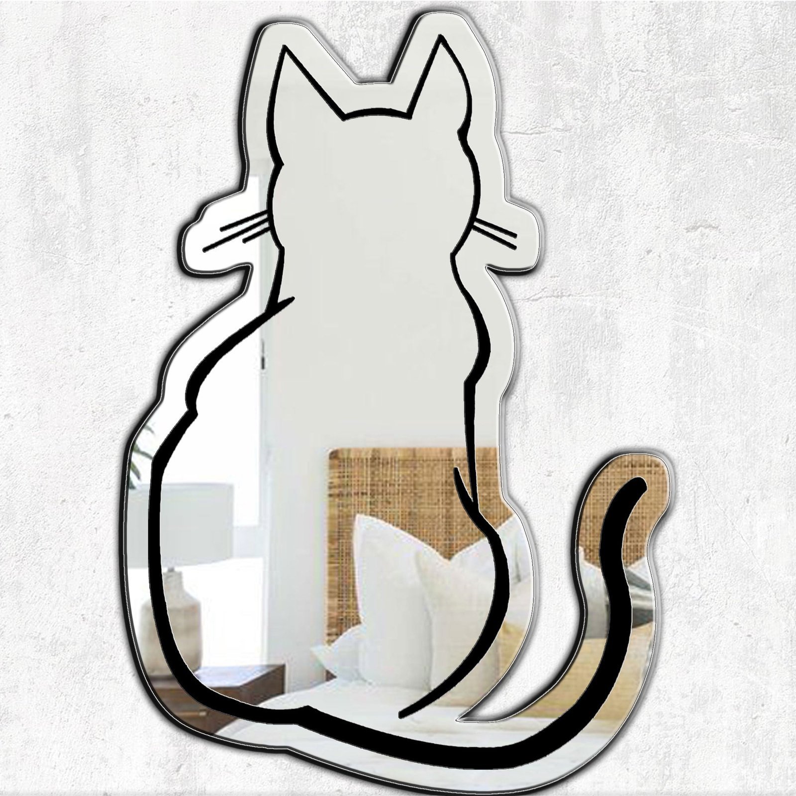 Cat Mirror Custom Mirror
