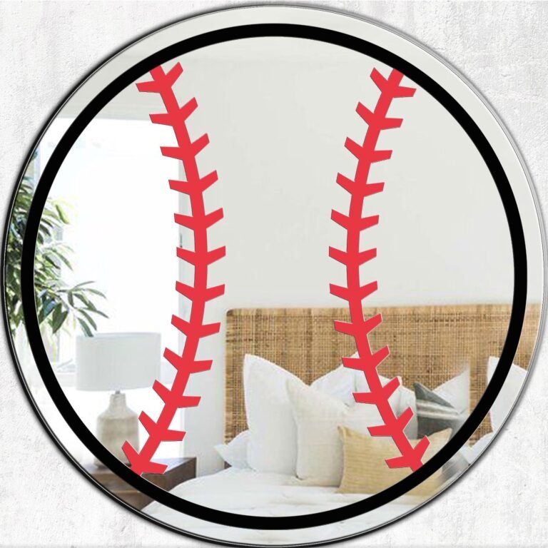 Baseball Mirror Custom Mirror