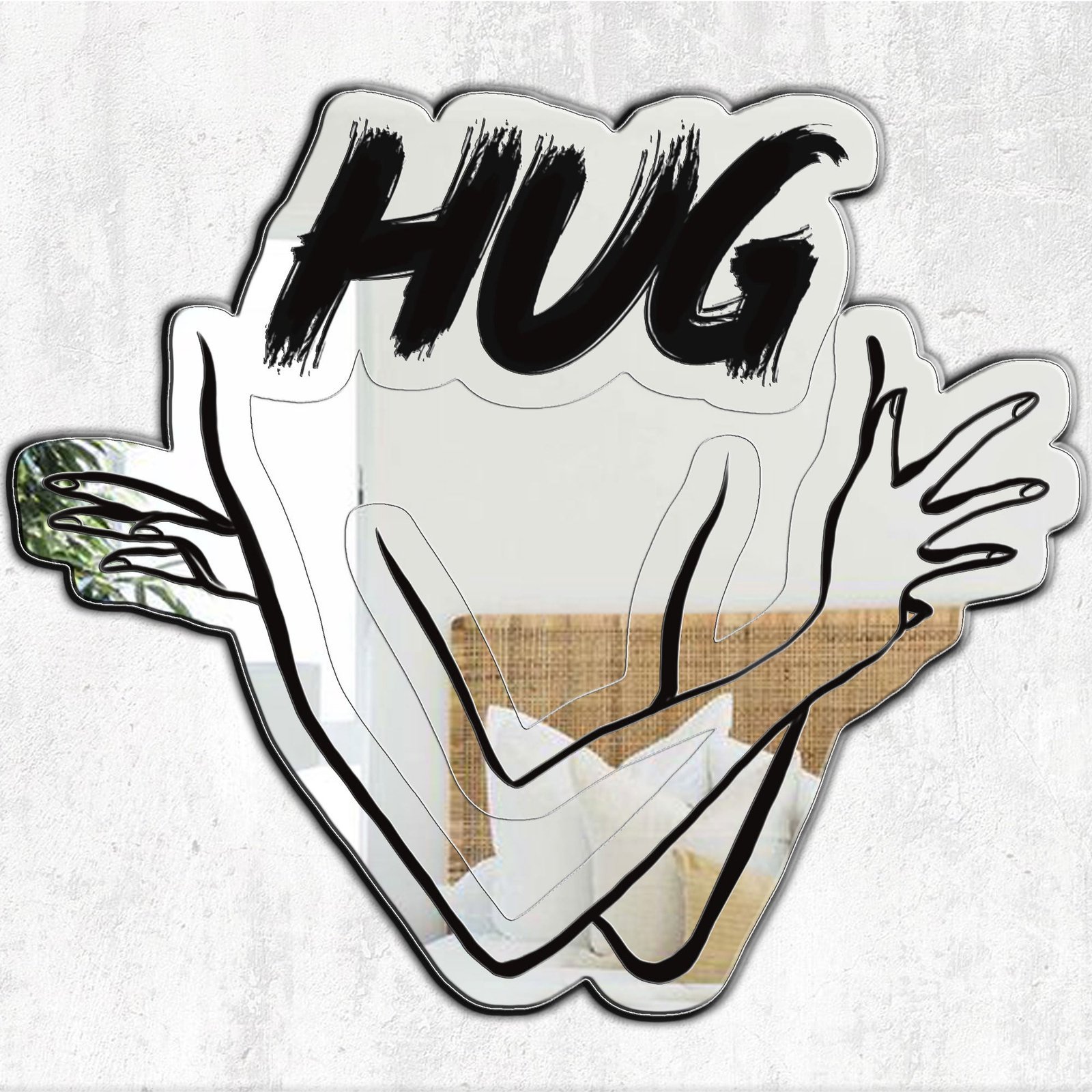 Hug Mirror Custom Mirror
