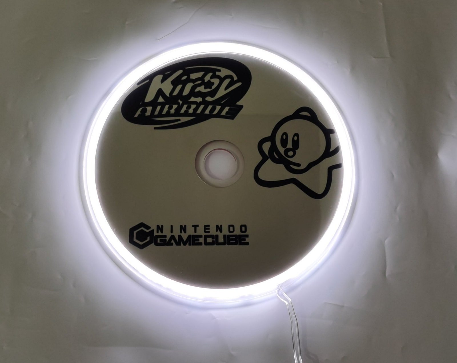 Kirby Air Ride RGB disc mirror | Light CD mirror Custom Mirror