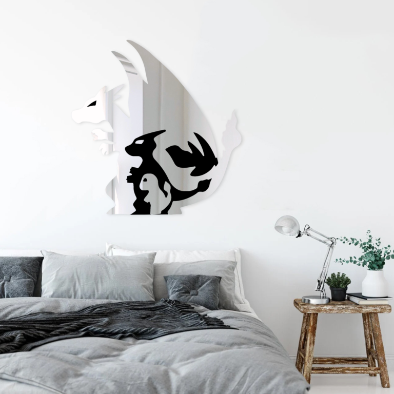 Charizard Evolutions Pokemon mirror Custom Mirror
