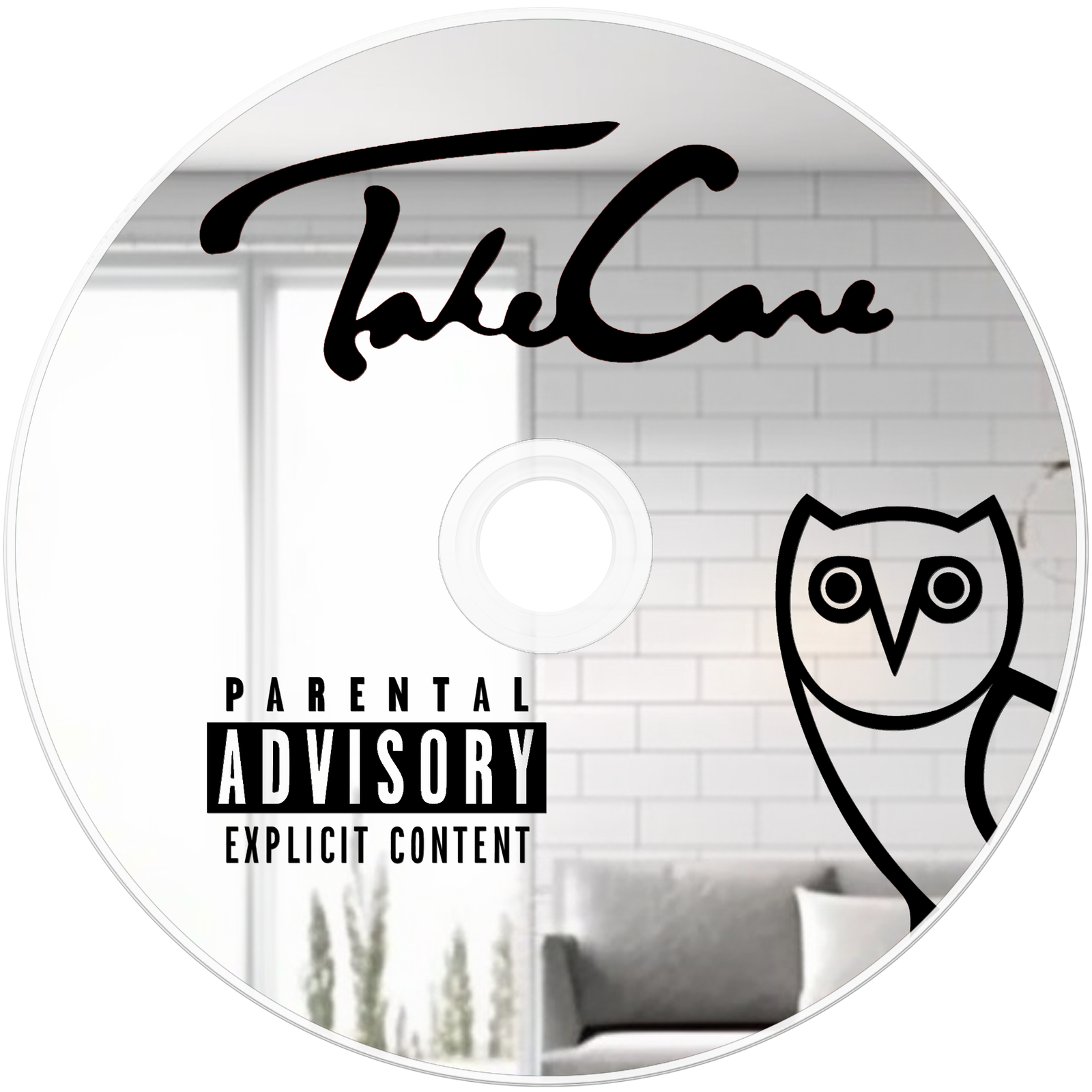 Drake CD Mirror – Take Care Disk Mirror Custom Mirror
