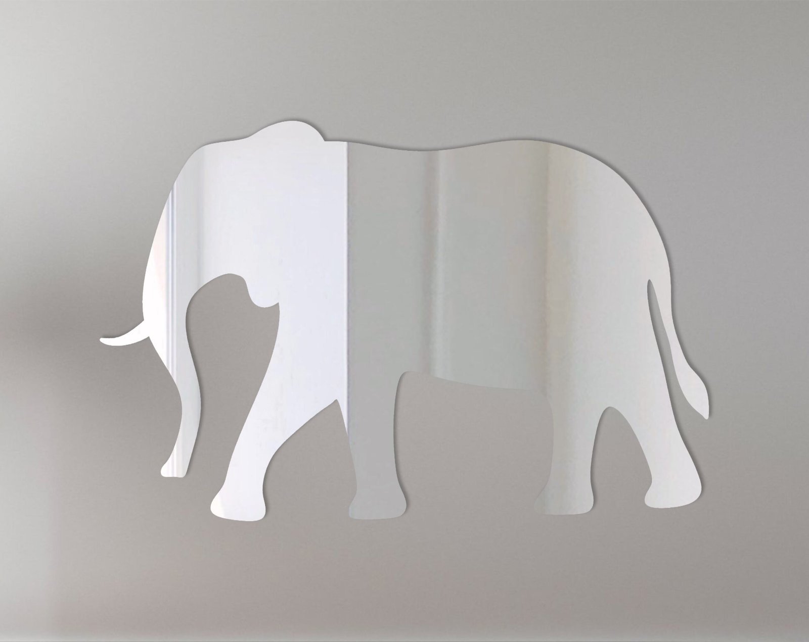 Elephant 2 Mirror Sign Custom Mirror