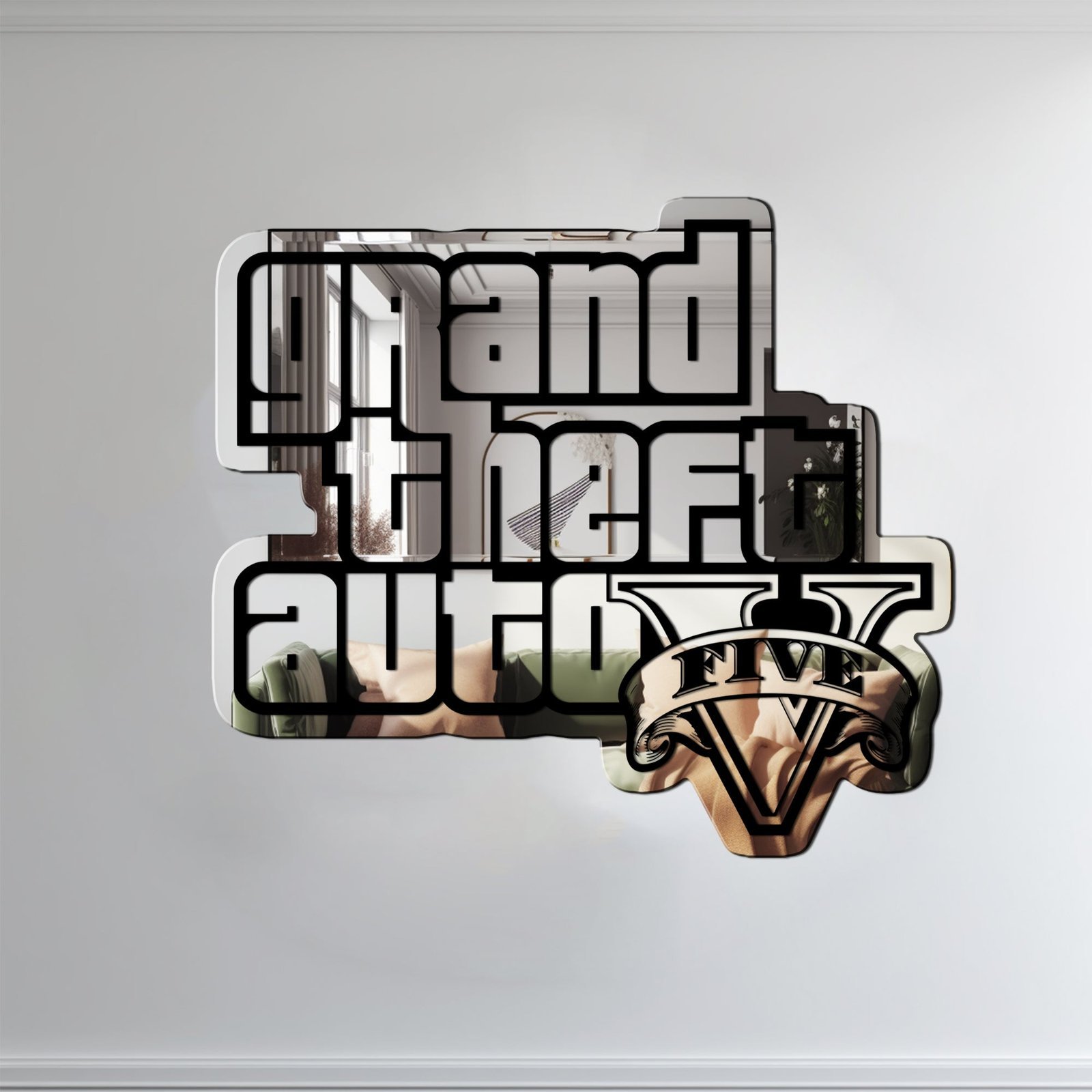 GTA V wall Mirror Custom Mirror