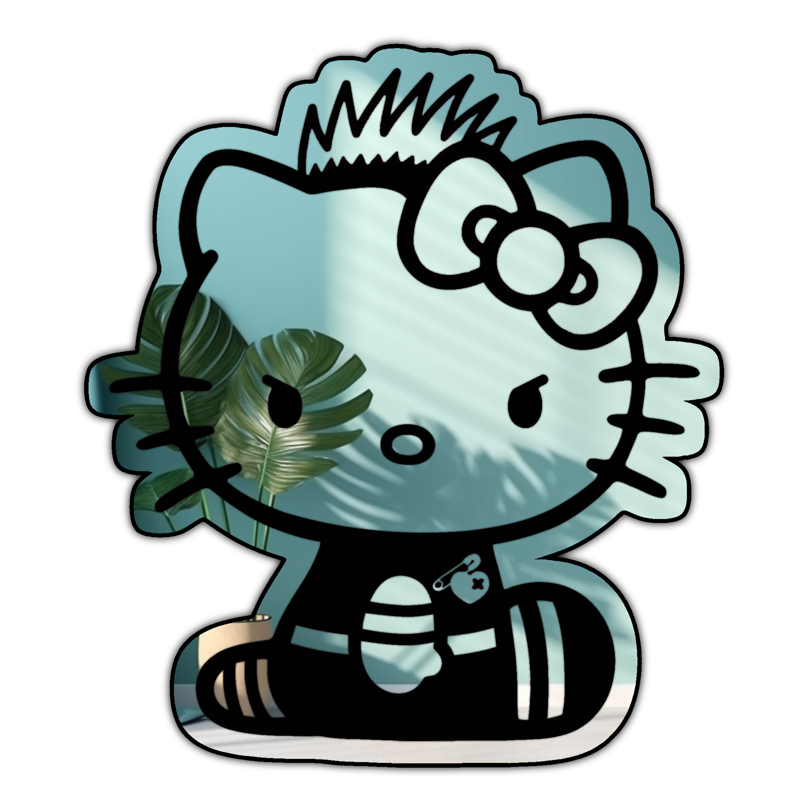 PUNK KITTY Mirror – Custom Mirrors