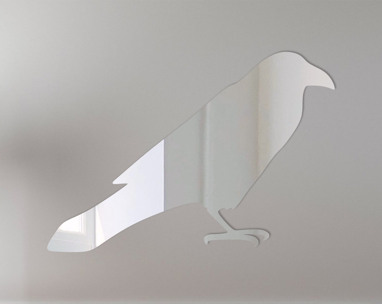 Raven Mirror Sign Custom Mirror