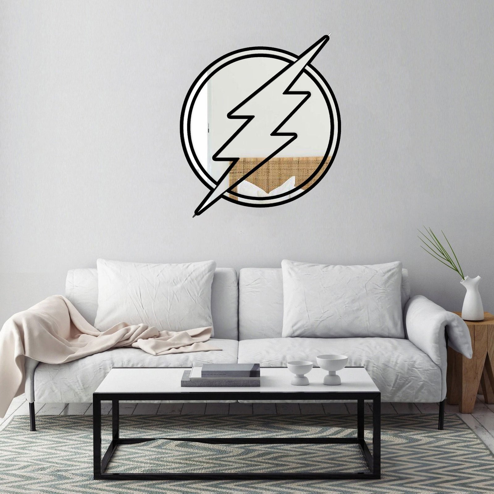Wall Mirror inspired by The Flash Custom Mirror