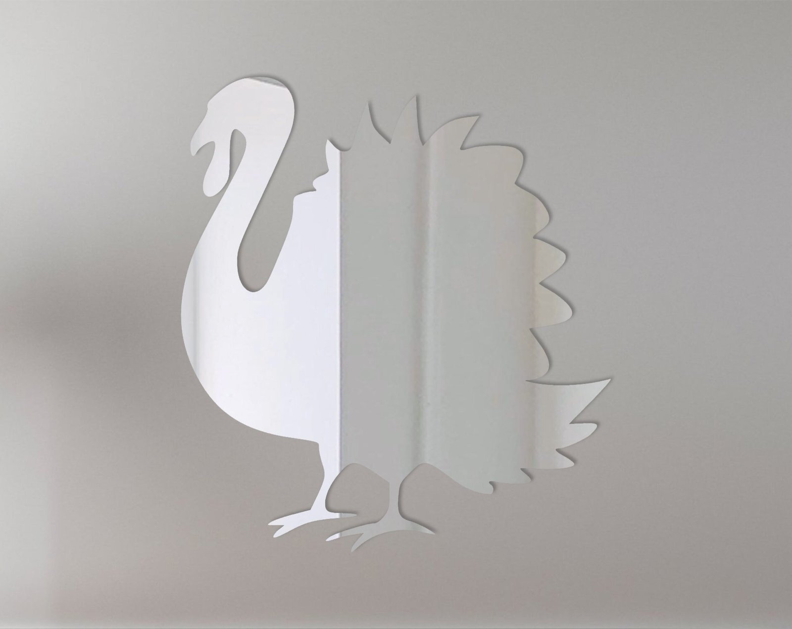 Turkey 3 Mirror Sign Custom Mirror