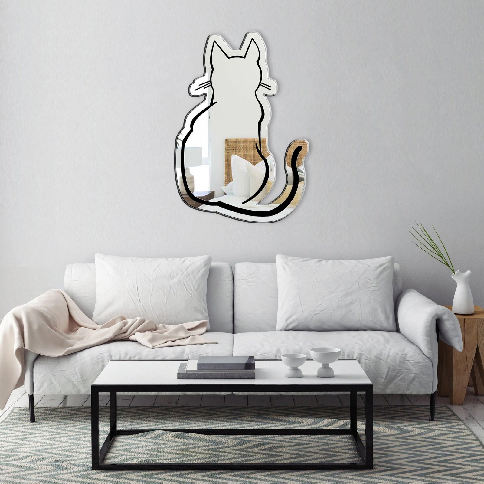 Cat Mirror Custom Mirror