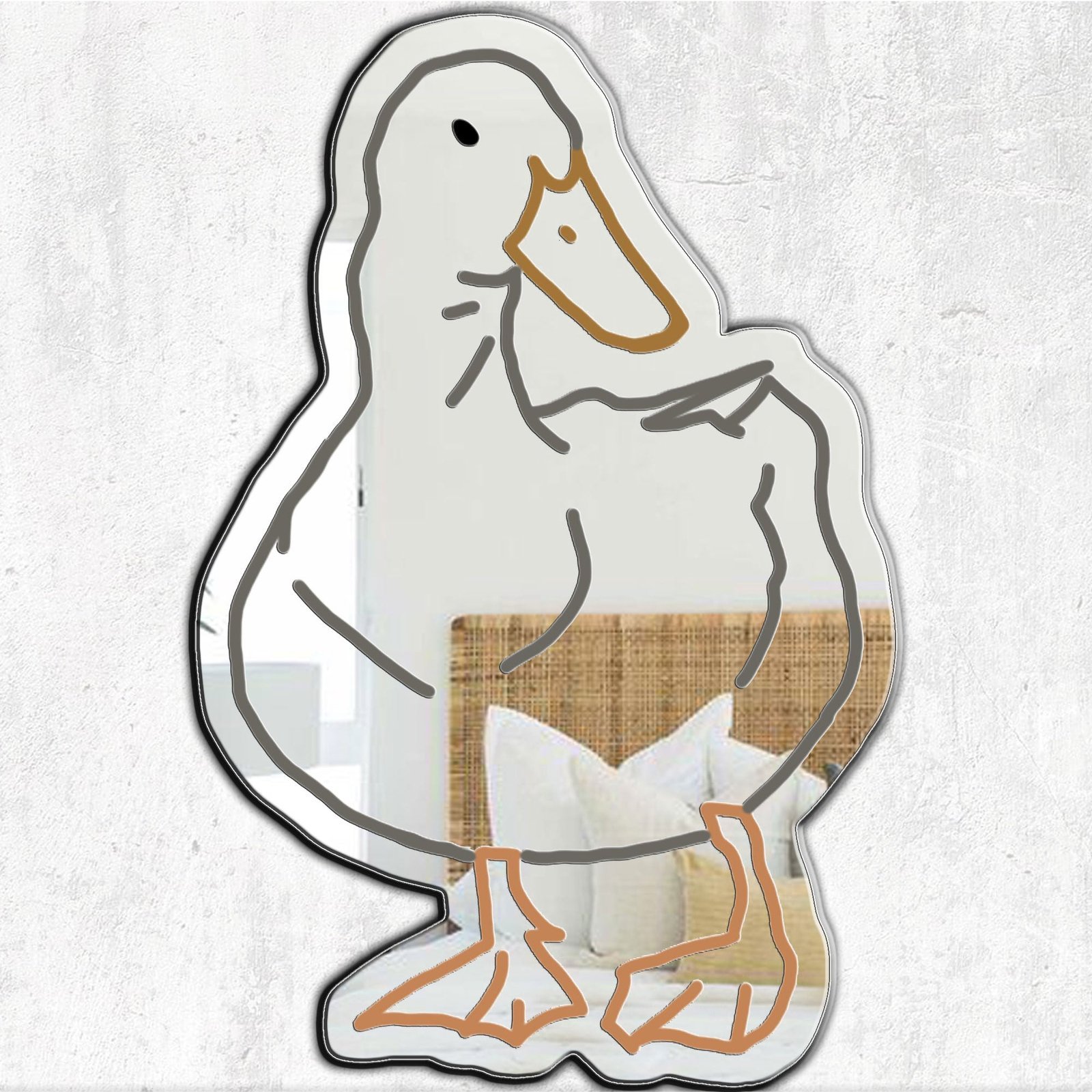 Duck Mirror designs Custom Mirror