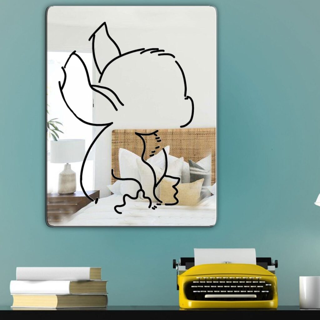 Stitch Home Decor Mirror Custom Mirror