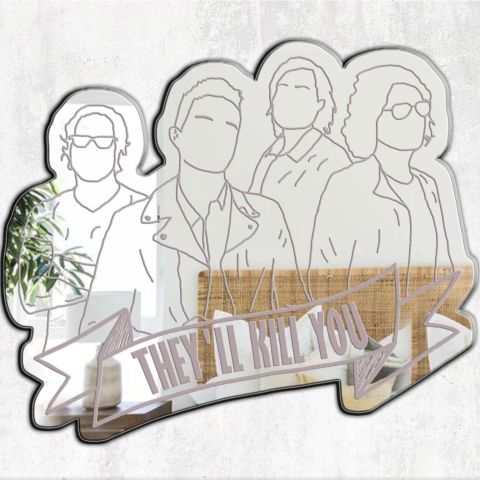The Killers Mirror Custom Mirror