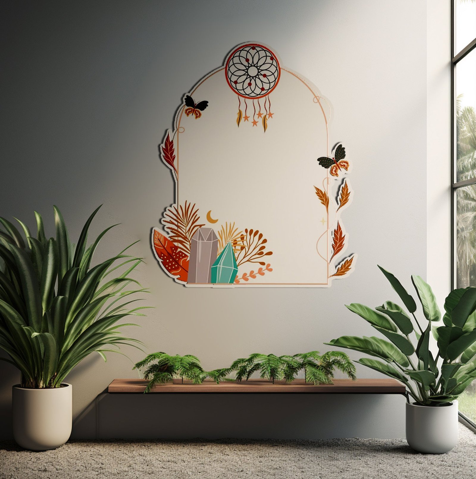 Arch Boho Mirror Custom Mirror