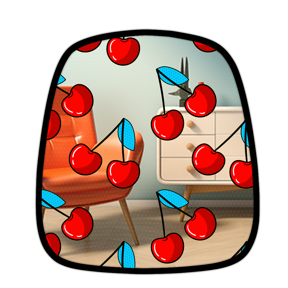 Pop Art Mirror : Cherries Custom Mirror