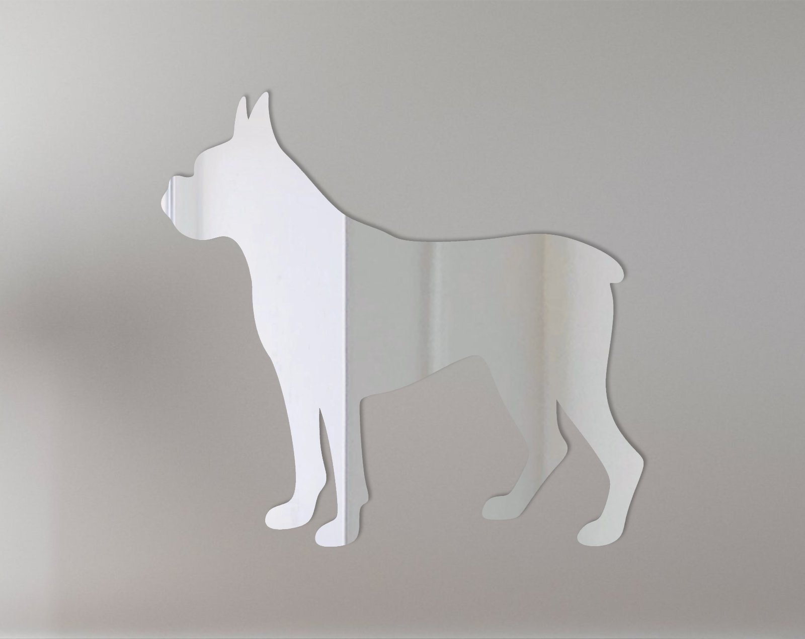 Boxer Dog Mirror Sign | Custom Mirror