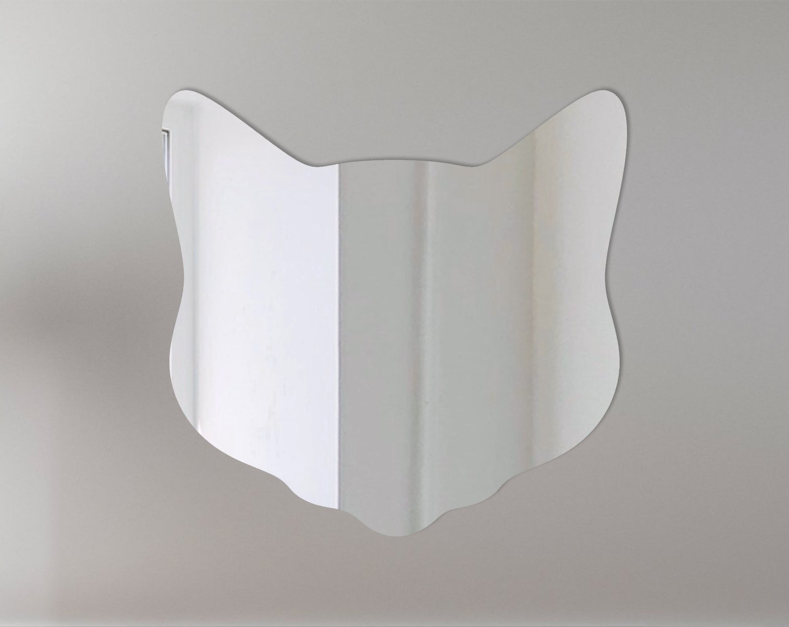 Cat Head Mirror Sign Custom Mirror