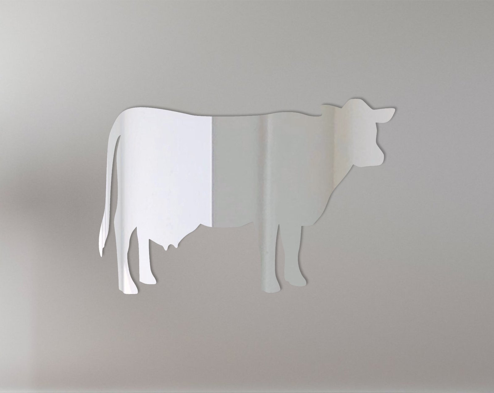 Cow 1 Mirror Sign | Custom Mirror