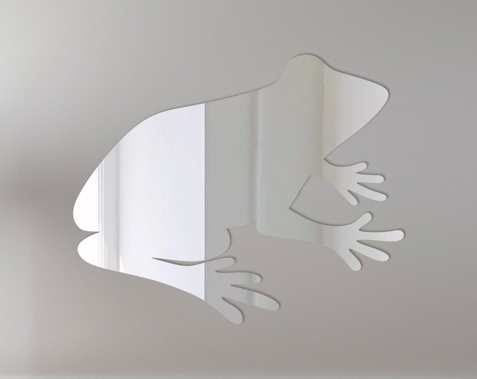 Frog 2 Mirror Sign Custom Mirror