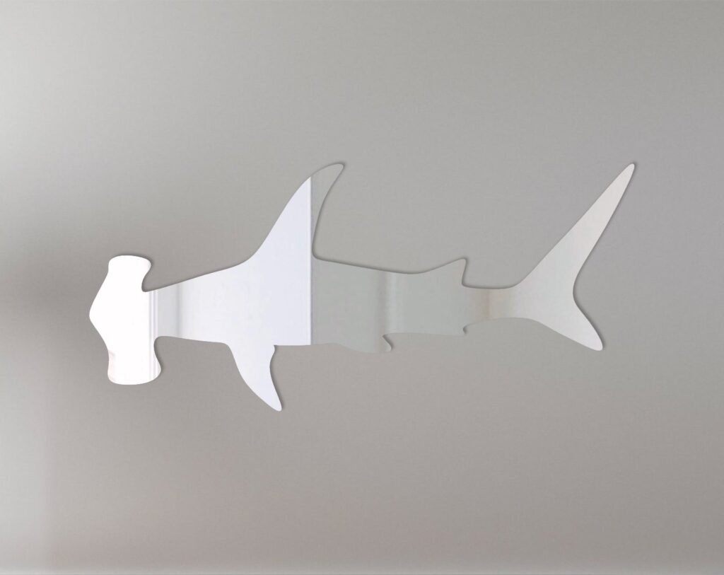 Hammerhead Shark 2 Mirror Sign Custom Mirror