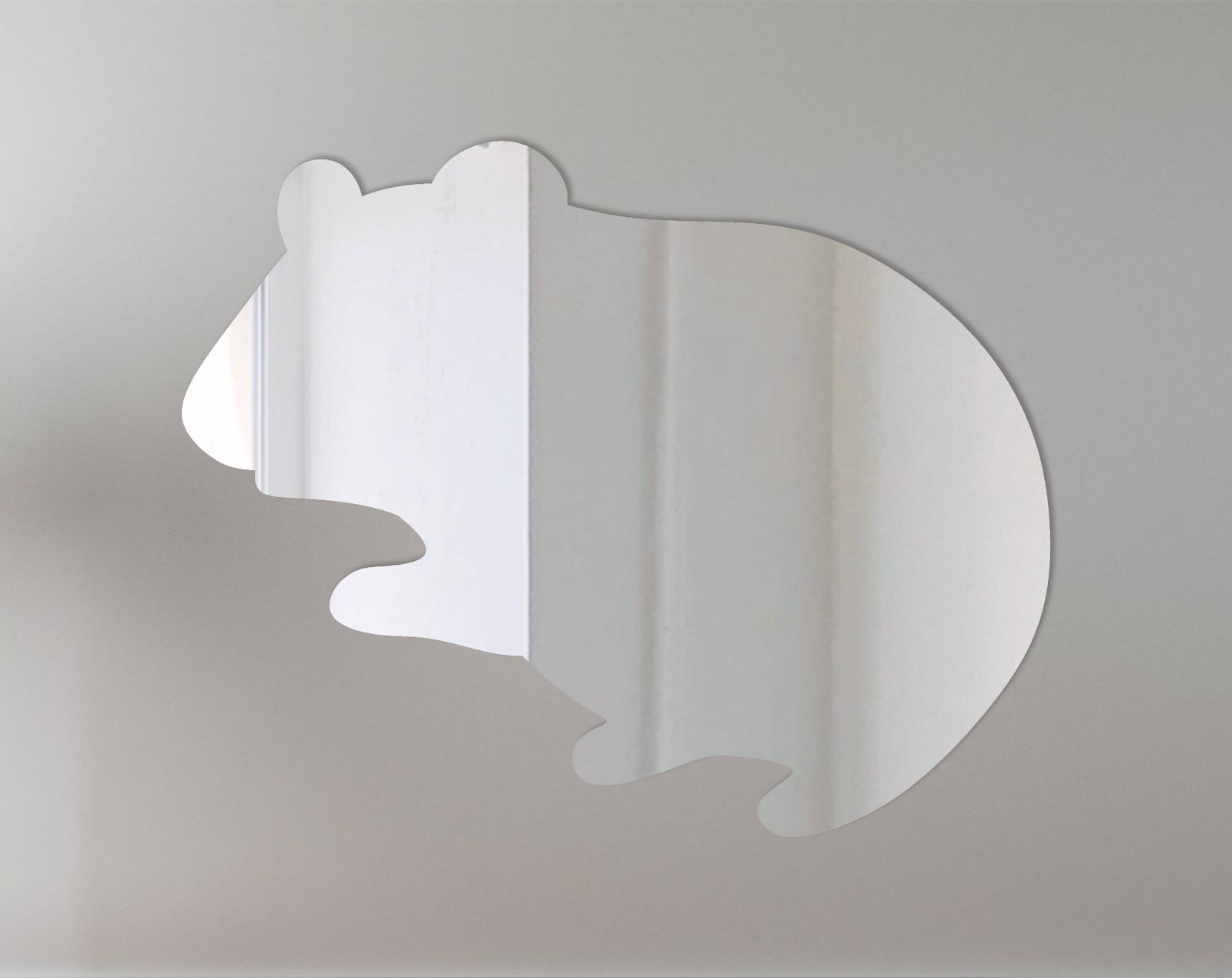 Hamster Mirror Sign Custom Mirror