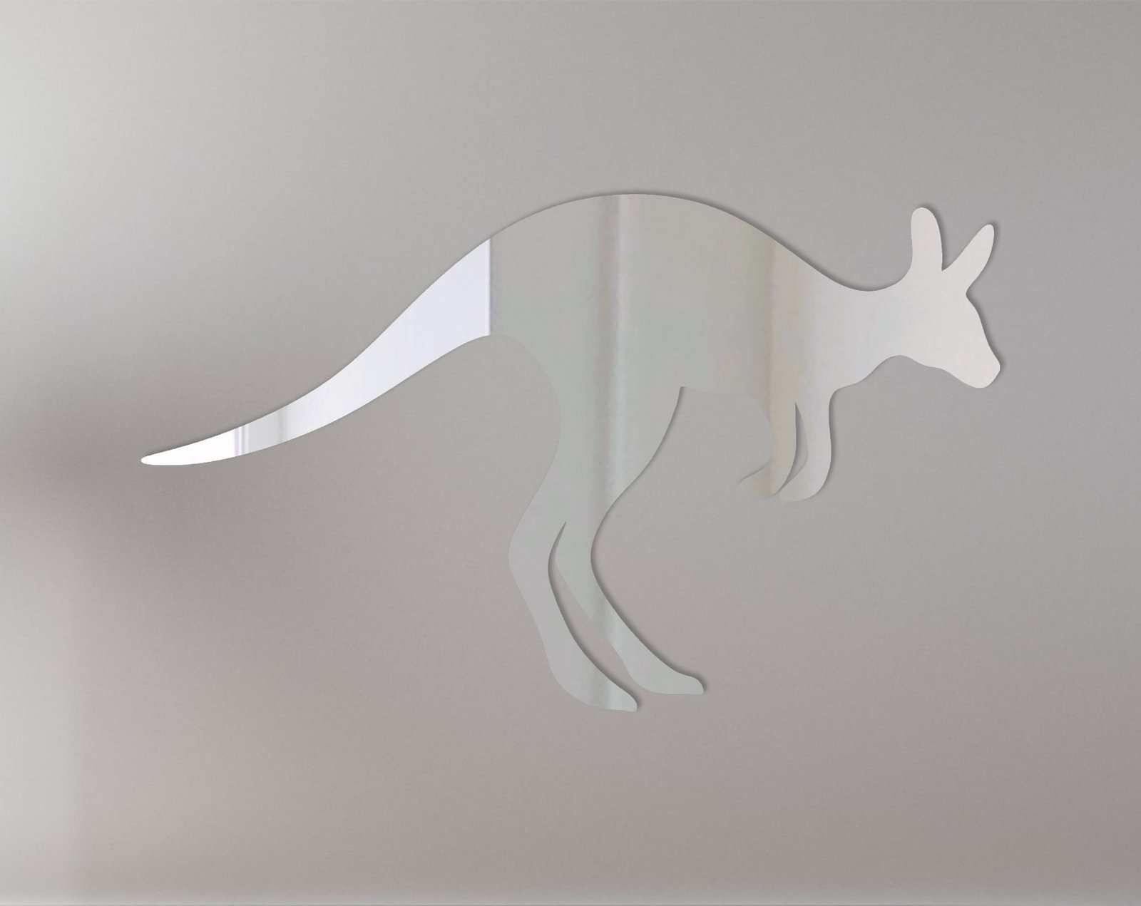 Kangaroo Mirror Sign Custom Mirror