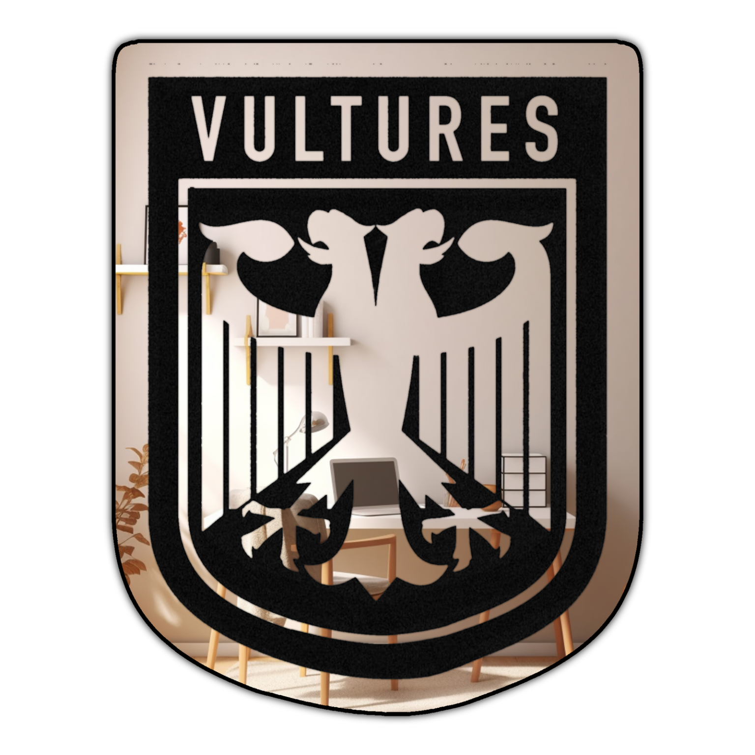 Kanye West Vultures Mirror Custom Mirror