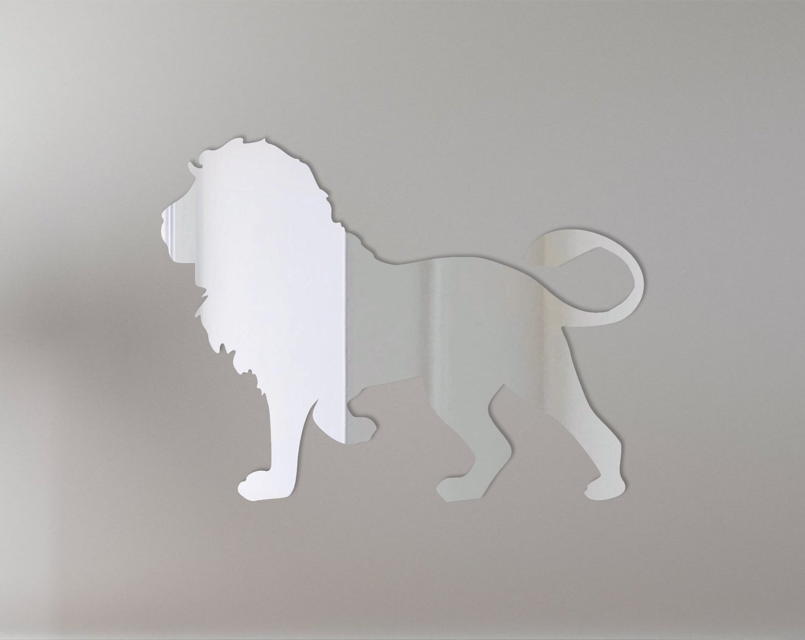 Lion 1 Mirror Sign Custom Mirror