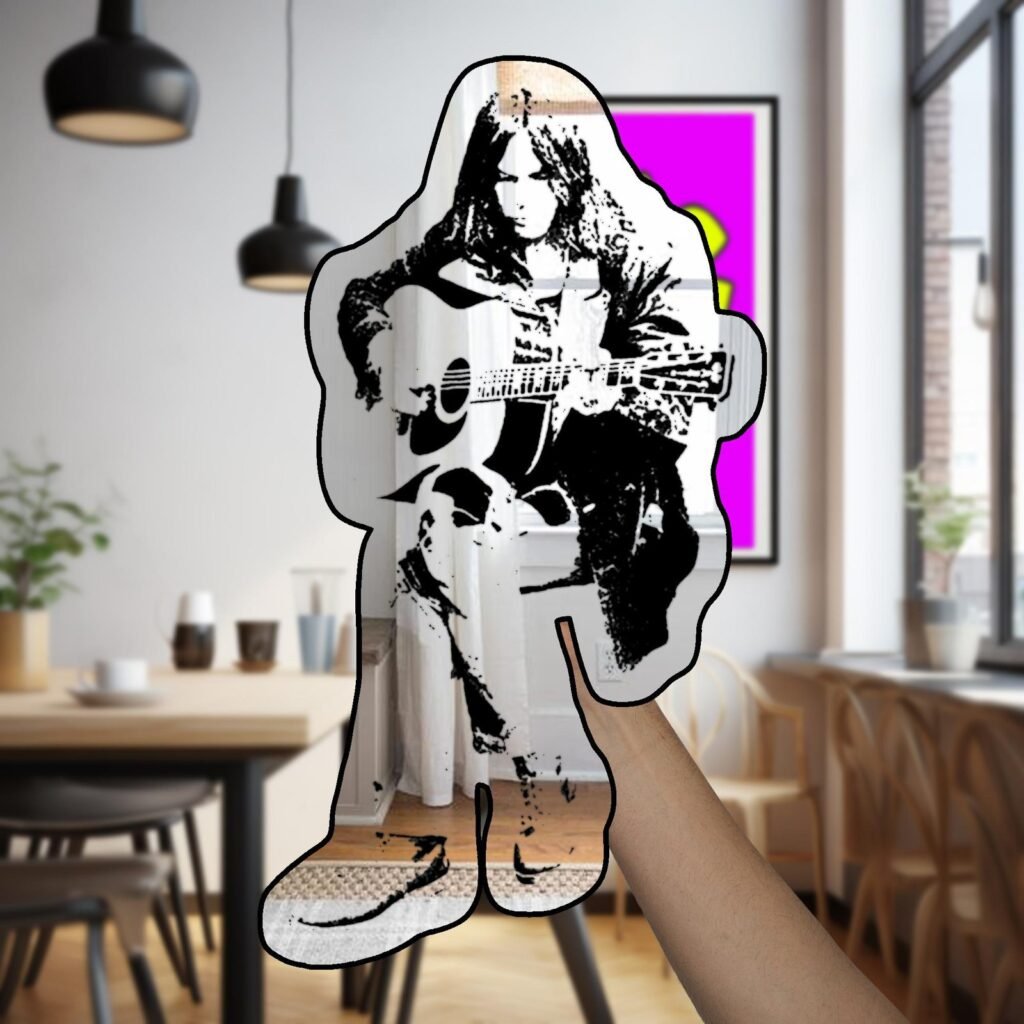 Neil Young Mirror Custom Mirror