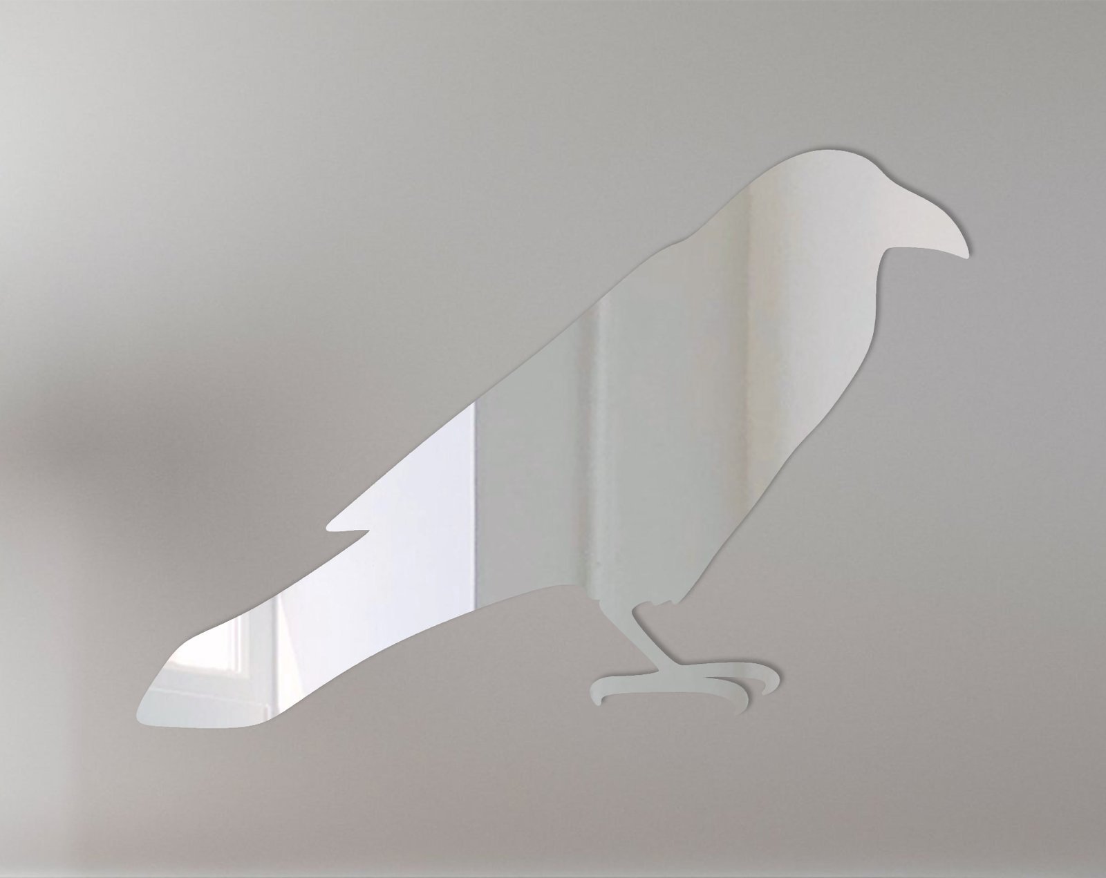 Raven Mirror Sign Custom Mirror