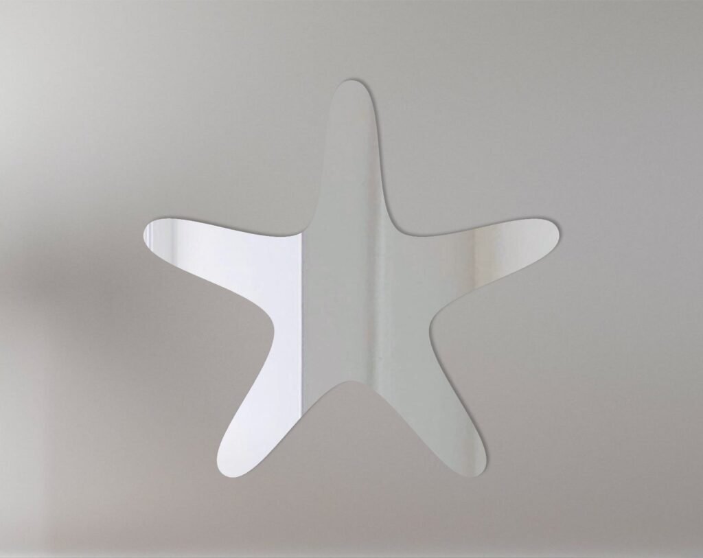Starfish 3 Mirror Sign Custom Mirror