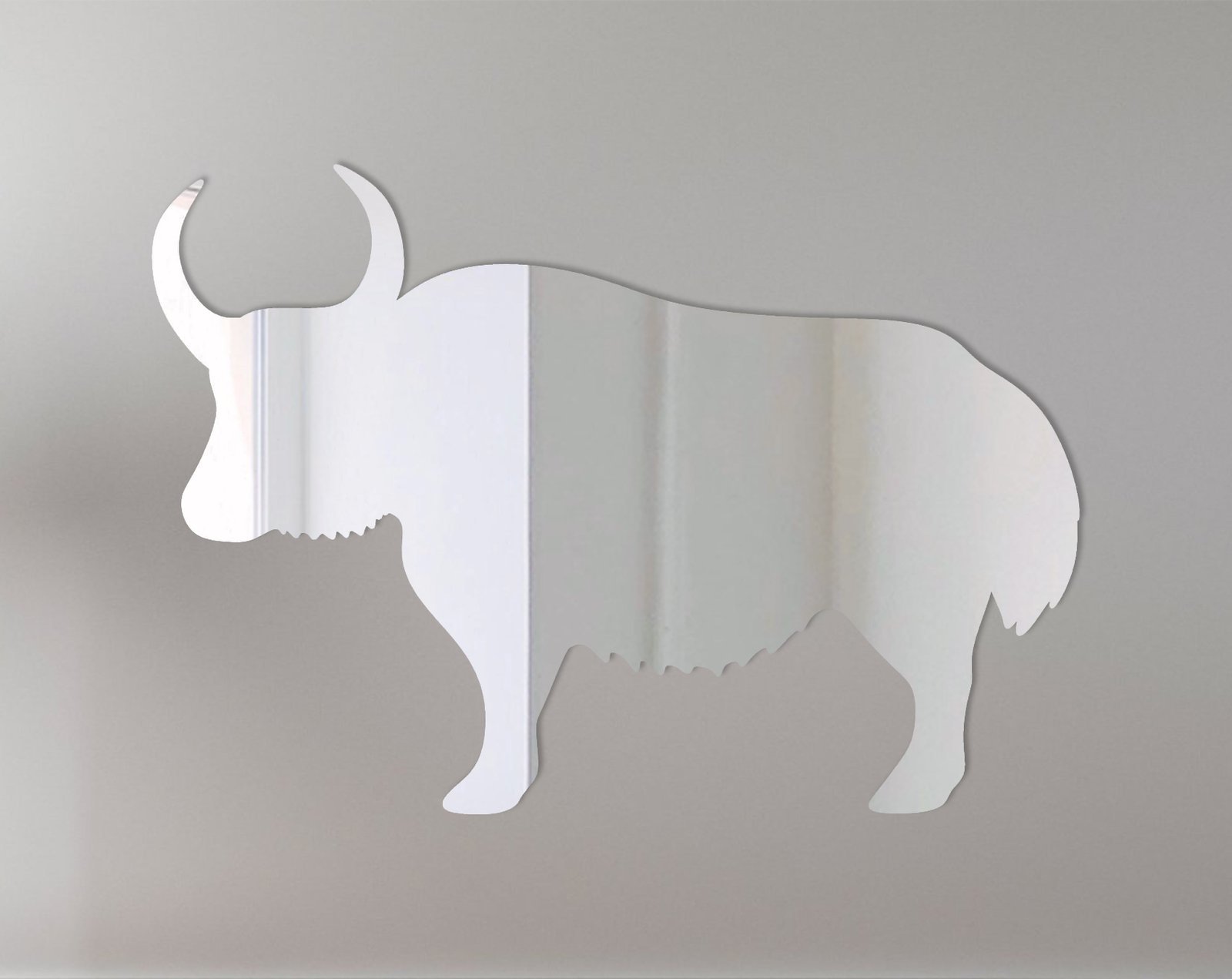 Yak Mirror Sign – Custom Mirrors