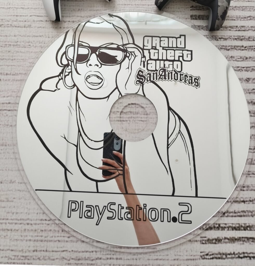 “GTA San Andreas” disc Mirror Custom Mirror