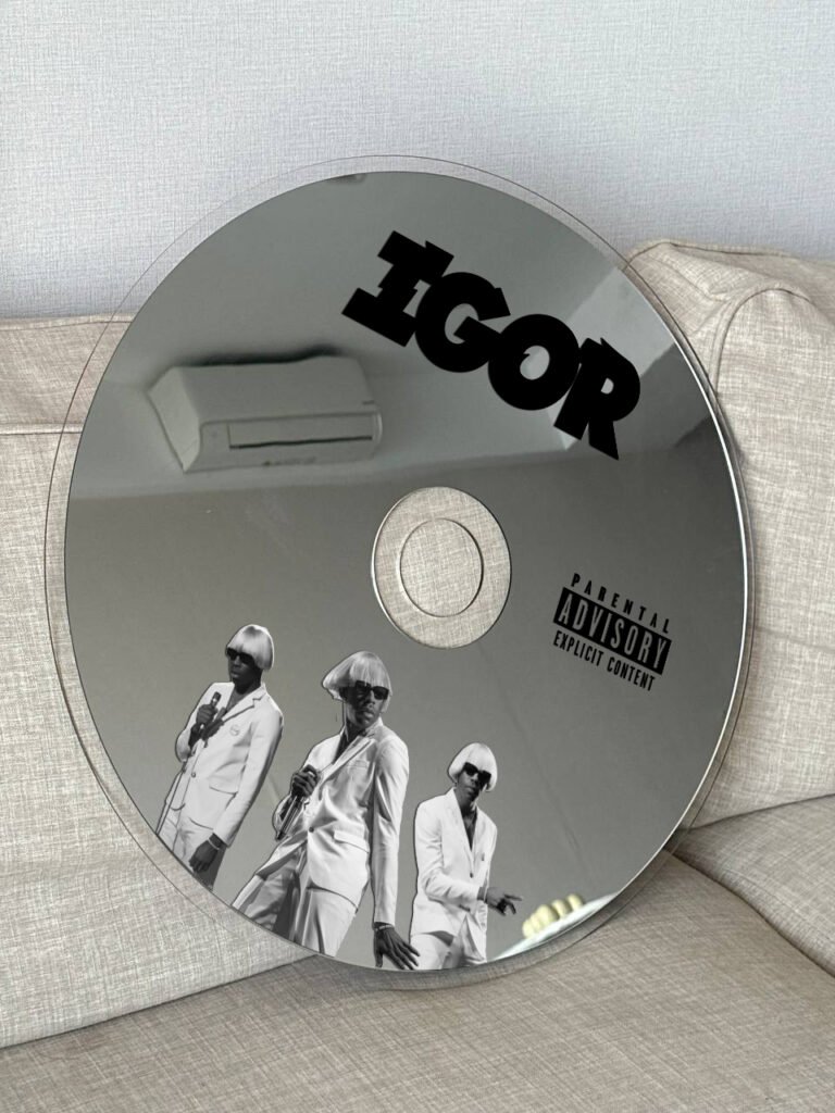 Tyler, The Creator RGB Neon IGOR CD Mirror Custom Mirror